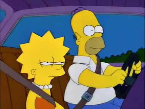 Lisa conduciendo | SIMPSONS TV | Español latino - YouTube