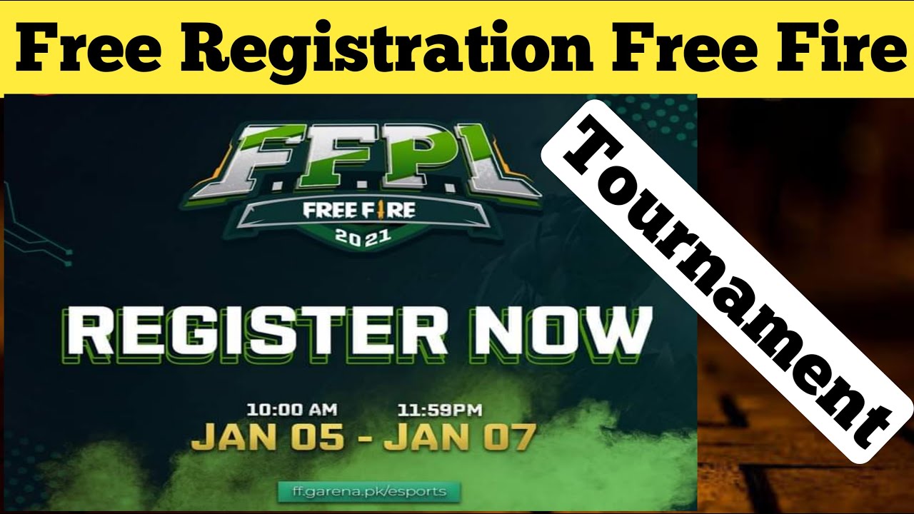 Free Fire Registration In Tournament | Free Fire Free registration ...