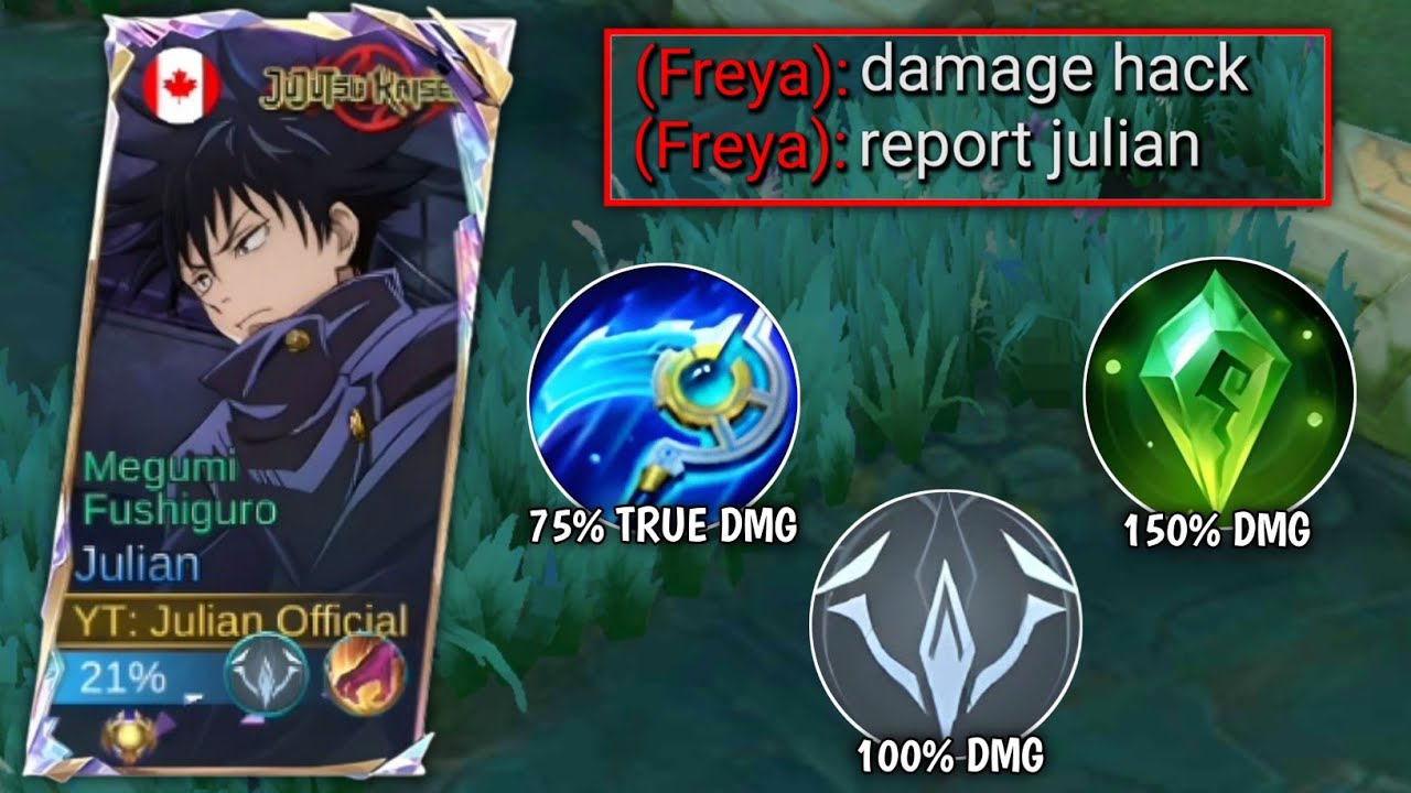 JULIAN NEW FULL DAMAGE BUILD AND EMBLEM(insane damage!) - JULIAN ...