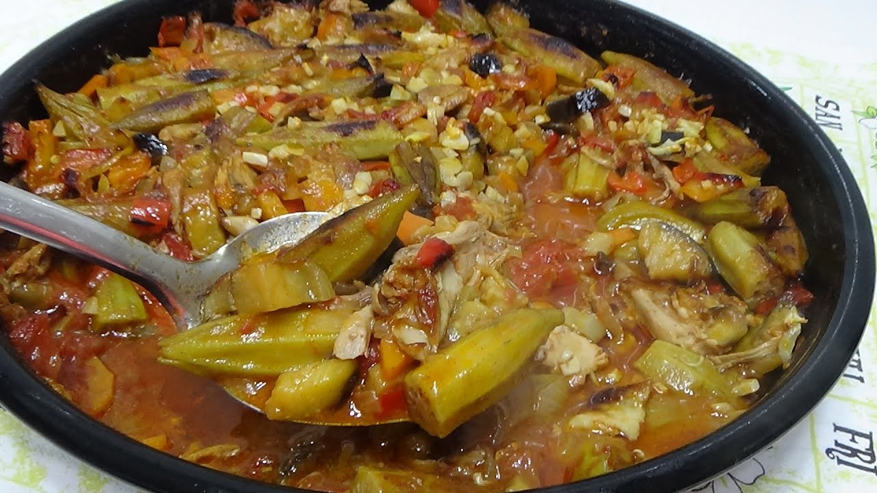 BAMIJA NA TAVČE-Tradicionalno makedonsko/bosansko jelo na moj način ...