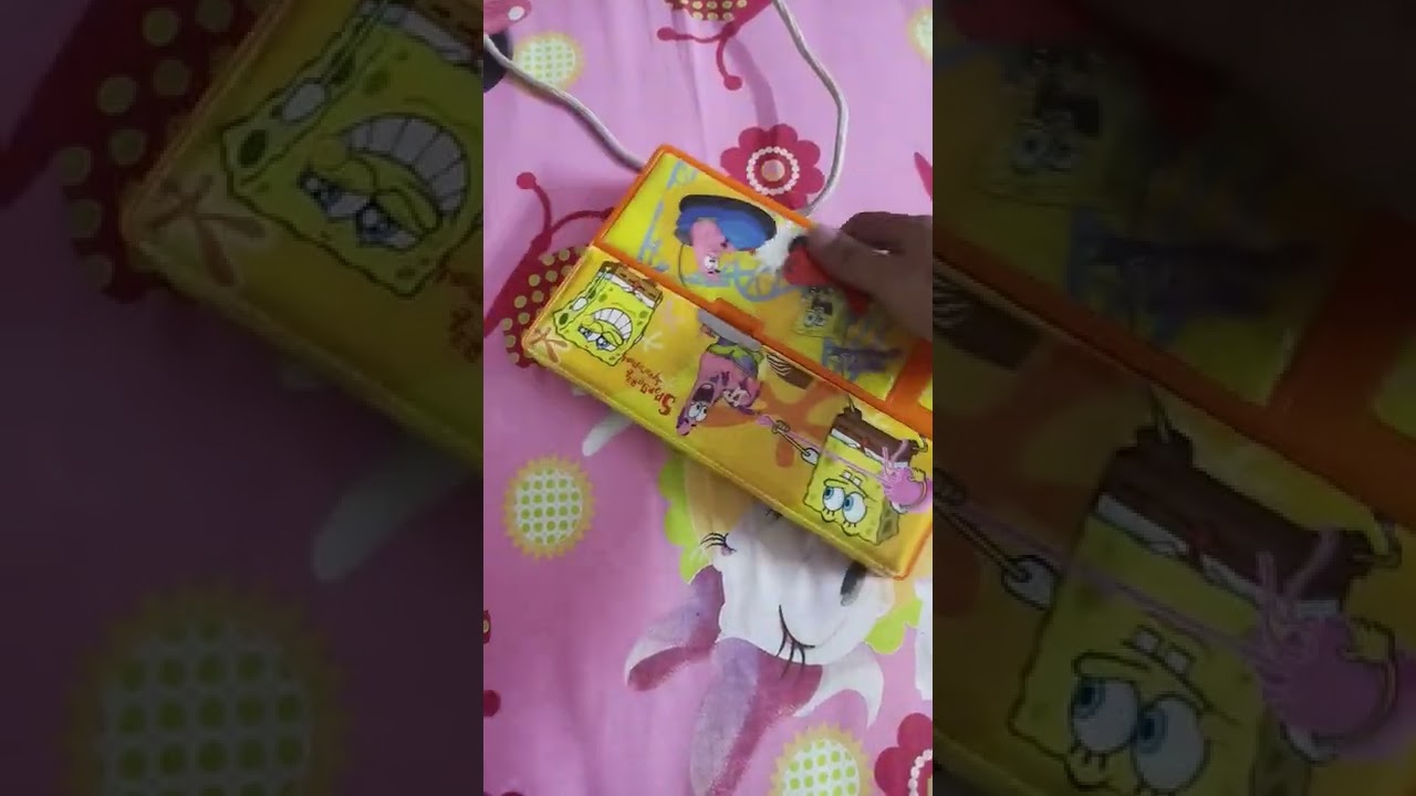 SpongeBob pencil box - YouTube