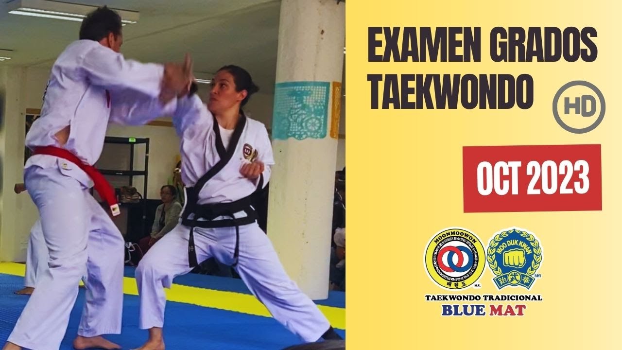 Examen Octubre 2023 MoonMoo-won Moo Duk Kwan Blue Mat HD - YouTube