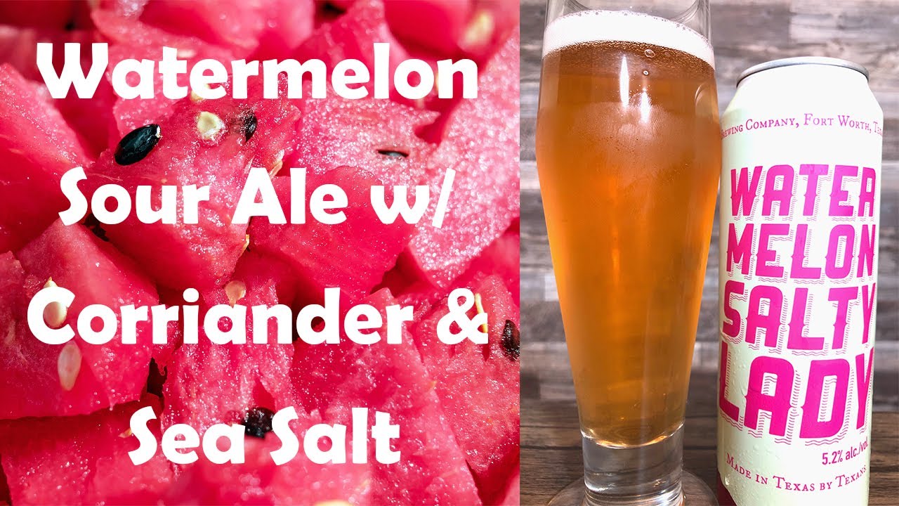 Sour Ale Review: Martin House Brewing Co. - Watermelon Salty Lady - YouTube