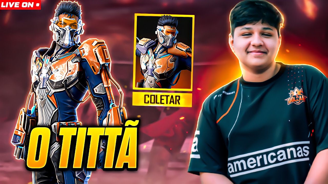 🔴FREE FIRE AO VIVO🔴LEO MESSI 🔴TREINO 🔴#200K #LOSGRANDES🔴 - YouTube