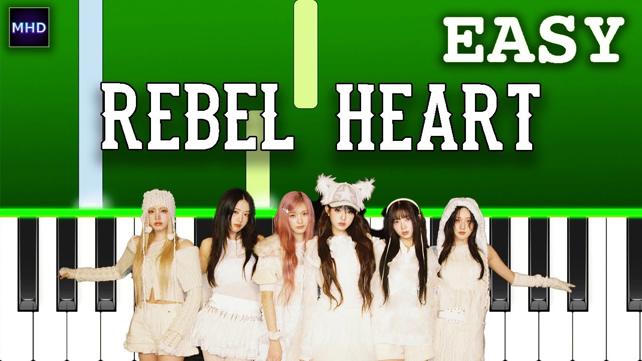 IVE - REBEL HEART (Piano Tutorial) - YouTube