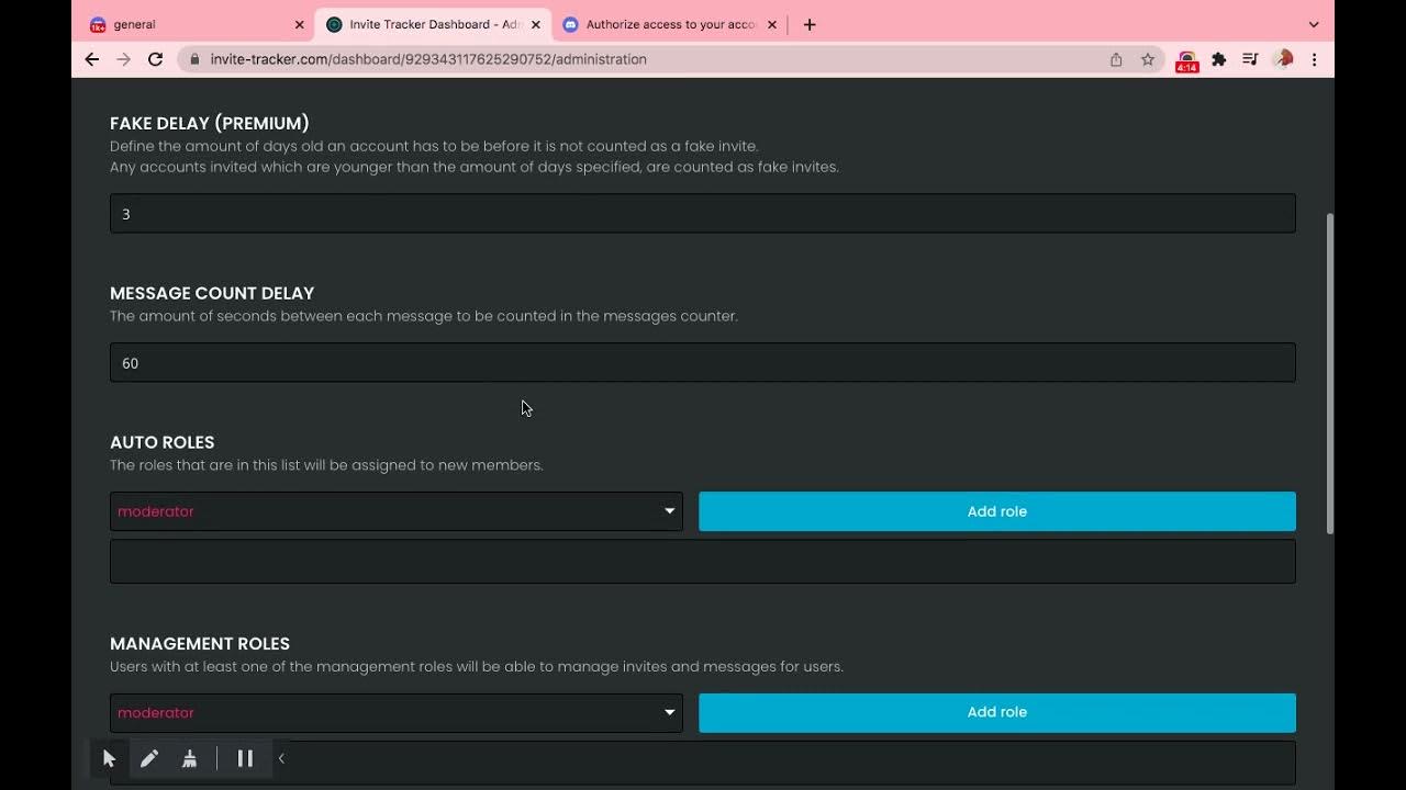 HOW TO SET UP INVITE TRACKER ON DISCORD (PART 2) - YouTube