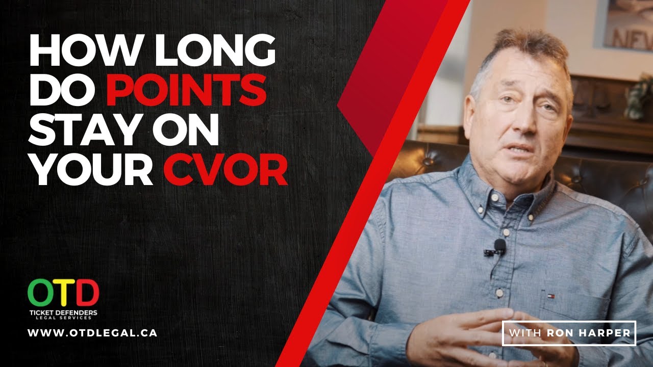 HOW LONG DO POINTS STAY ON YOUR CVOR? - YouTube