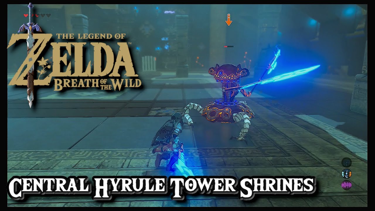 Central Hyrule Tower Shrines - Part 14 - The Legend of Zelda: Breath of ...