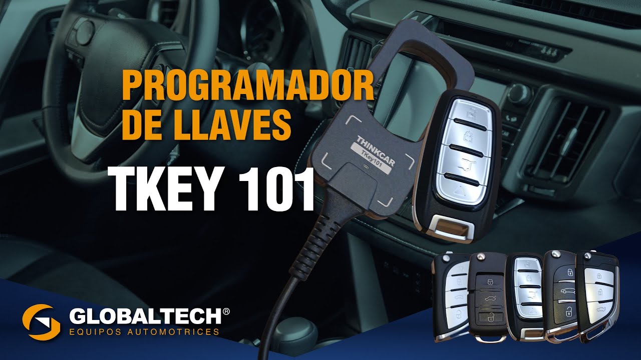 PROGRAMADOR DE LLAVES Y CONTROLES REMOTOS TKEY-101 - YouTube