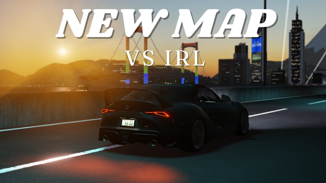 NEW MAP!!! How close is the new map to compared IRL??(Roblox Midnight ...