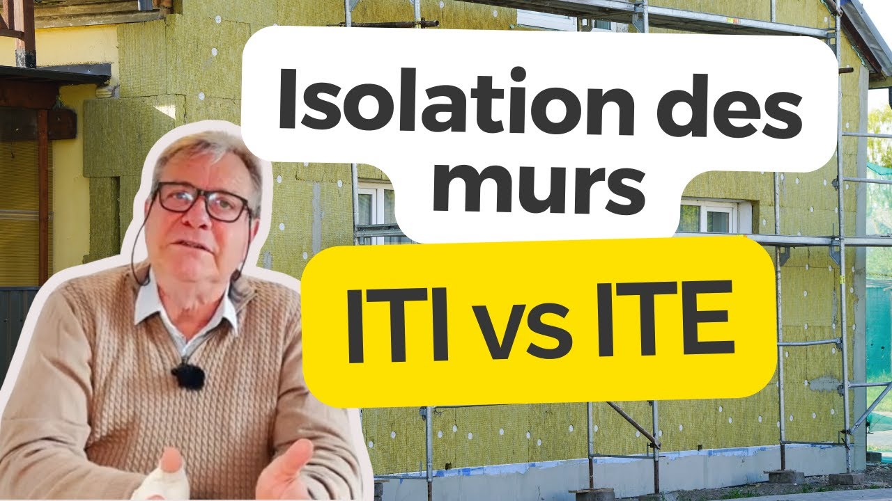 Isolation des murs : ITI vs ITE - YouTube