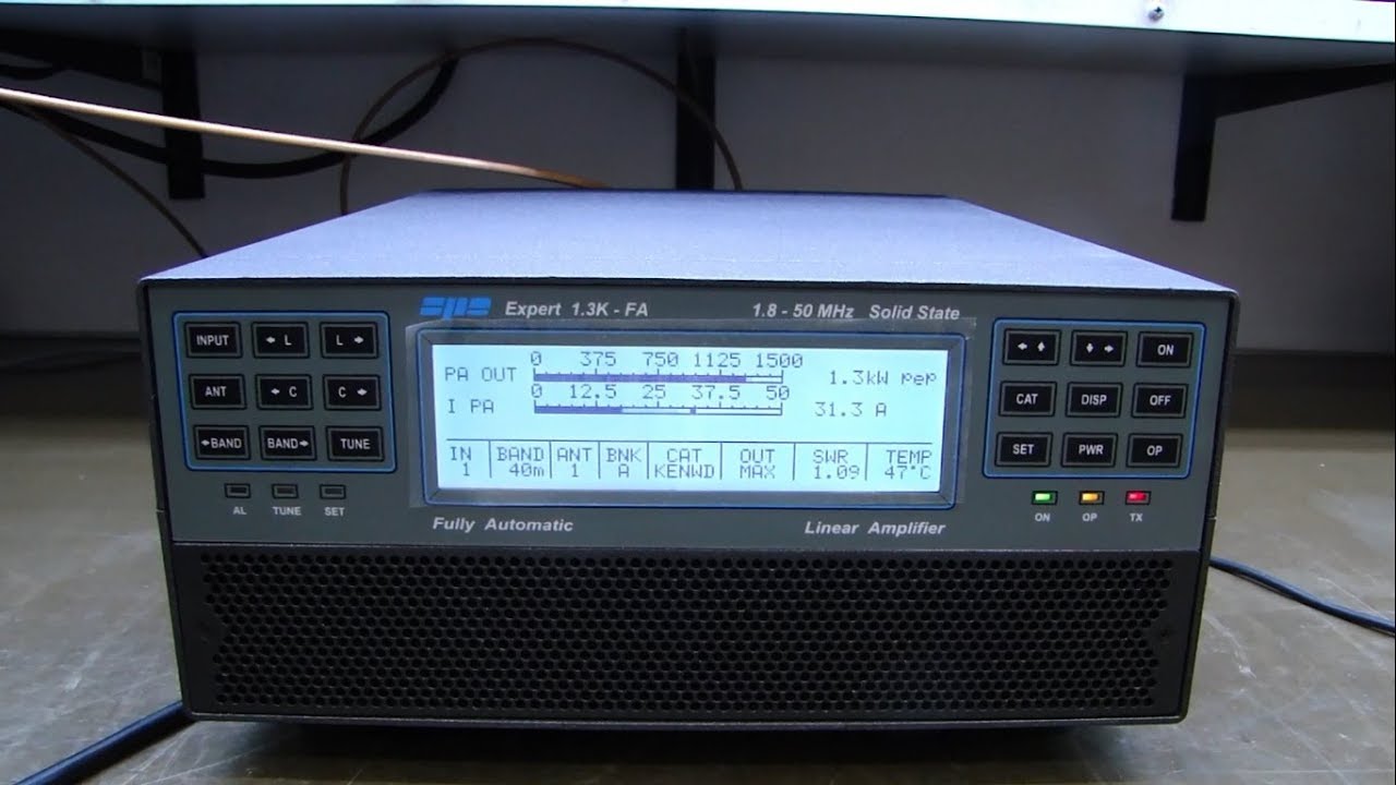 ALPHA TELECOM: REVISÃO AMPLIFICADOR LINEAR SPE EXPERT 1.3K-FA - YouTube