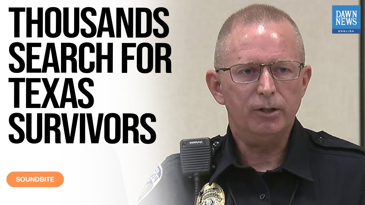 Thousands Of First Responders Battle The Odds In Search For Texas ...
