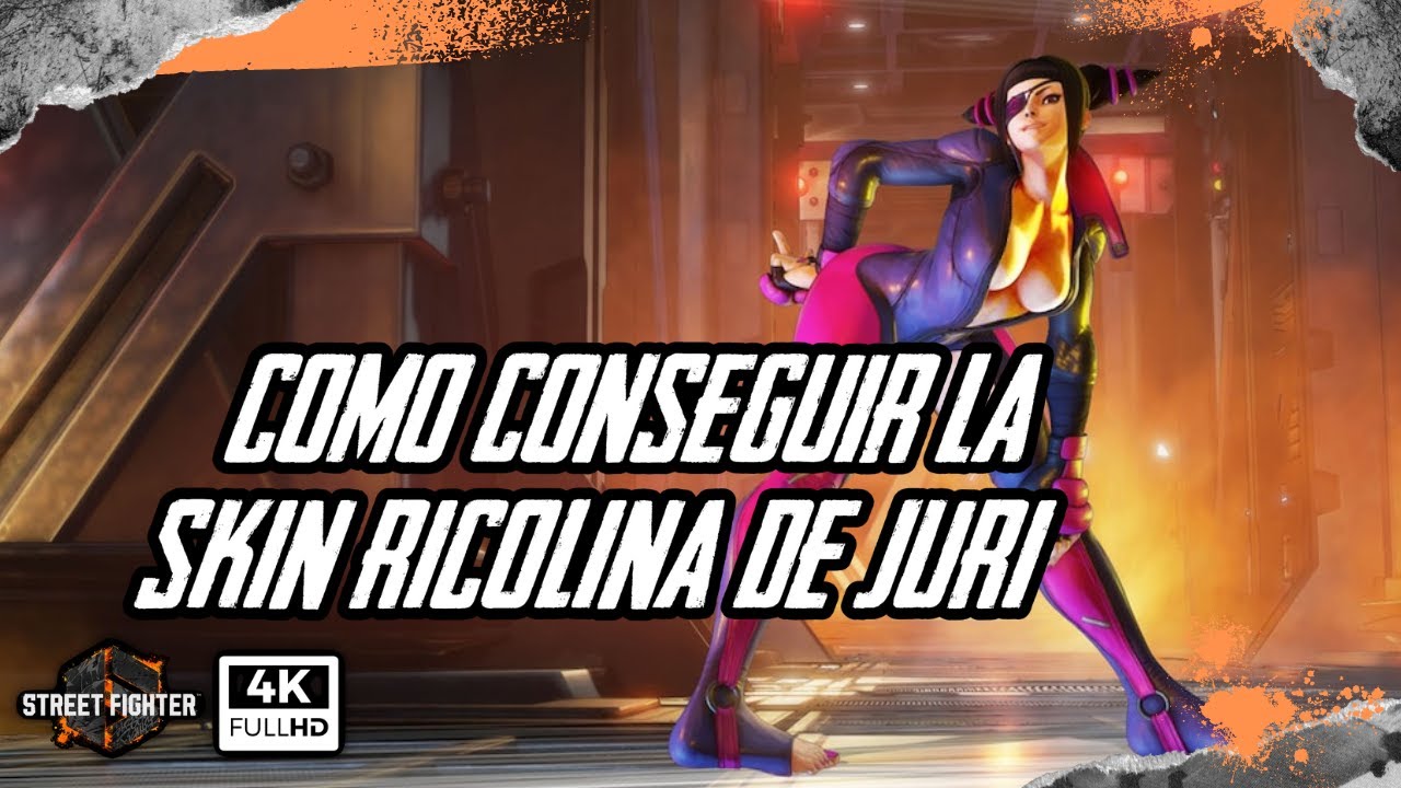 Como conseguir la SKIN RICOLINA DE JURI STREET FIGHTER 6 - YouTube