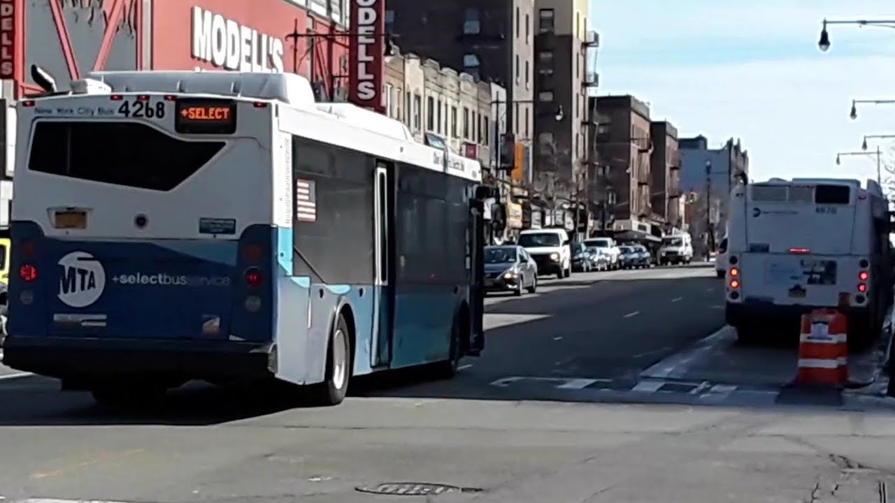 MTA: 2011 New Flyer XD40 [4876]|2009 Orion 07.501 NG Hybrid [4268] B1 ...