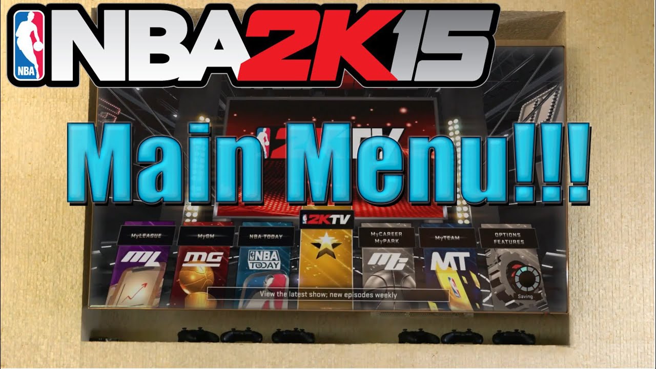 NBA 2K15 Official Menu Breakdown! The Presentation In NBA 2K15 Is ...