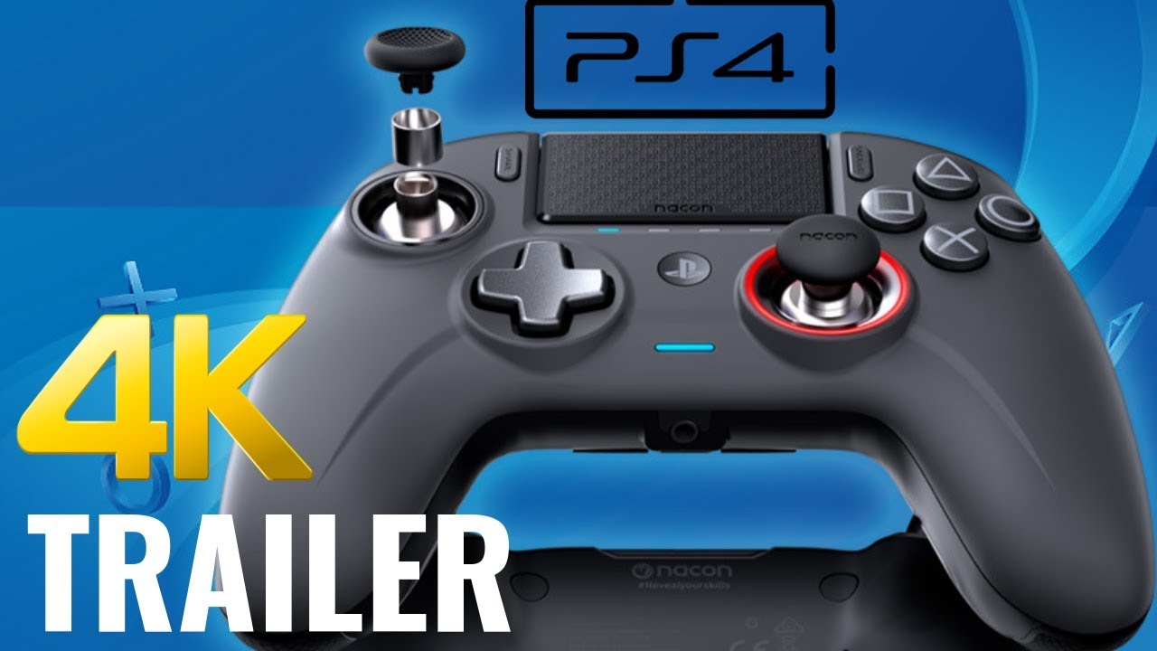 NACON Revolution Unlimited Pro PS4 Controller | Official Trailer 4K ...