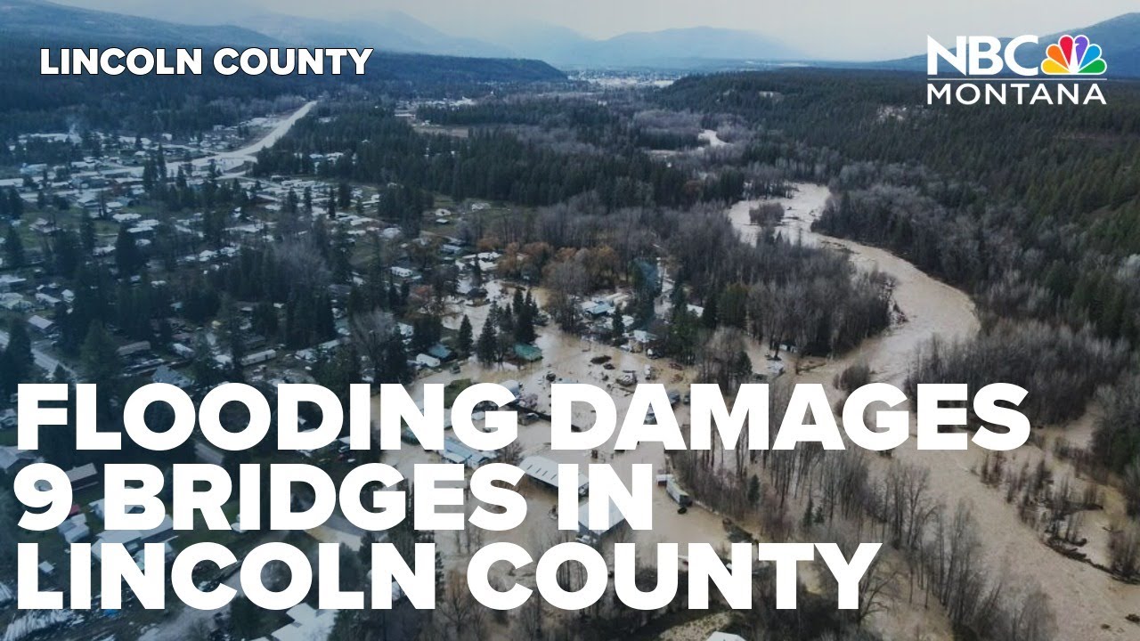 Flooding damages at least 9 bridges in Lincoln Co - YouTube