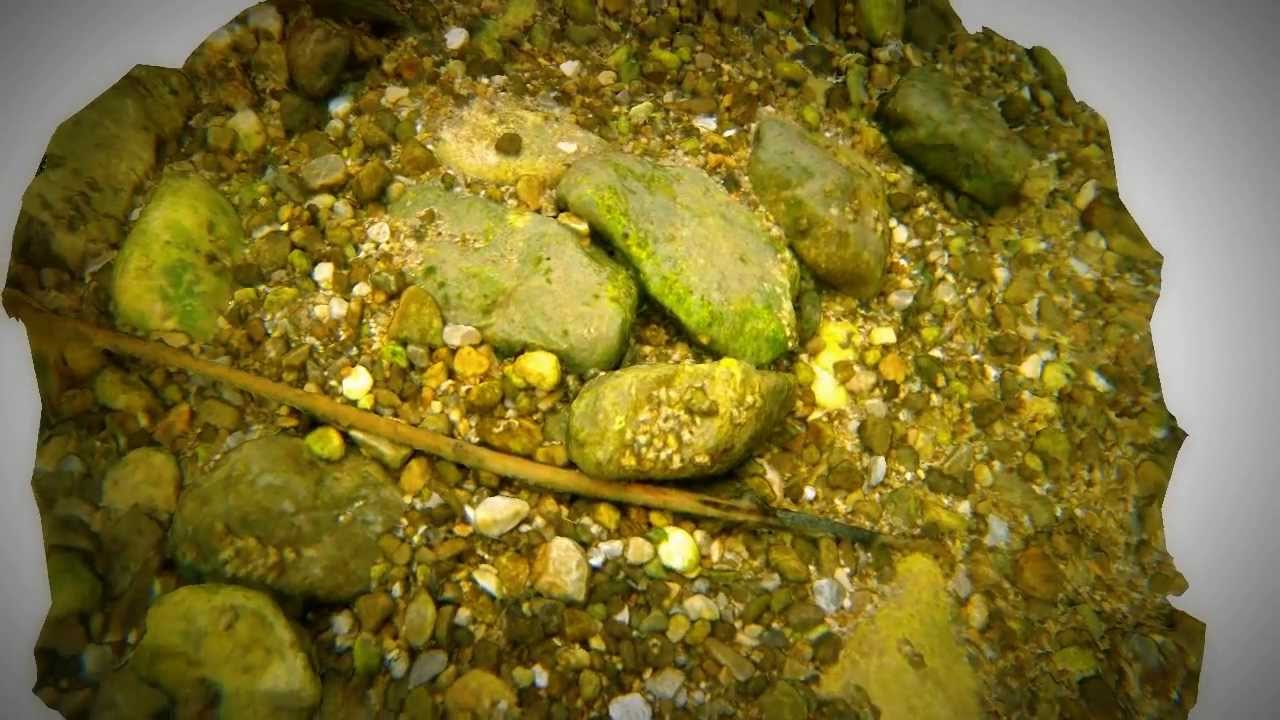 3D Underwater Model of Alpine River Substrate using Structure from ...