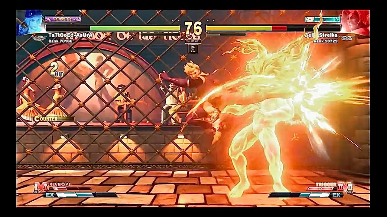 街霸5／快打旋風5／Street Fighter 5／SFV：Lucia vs Gill（2024/12/08） - YouTube