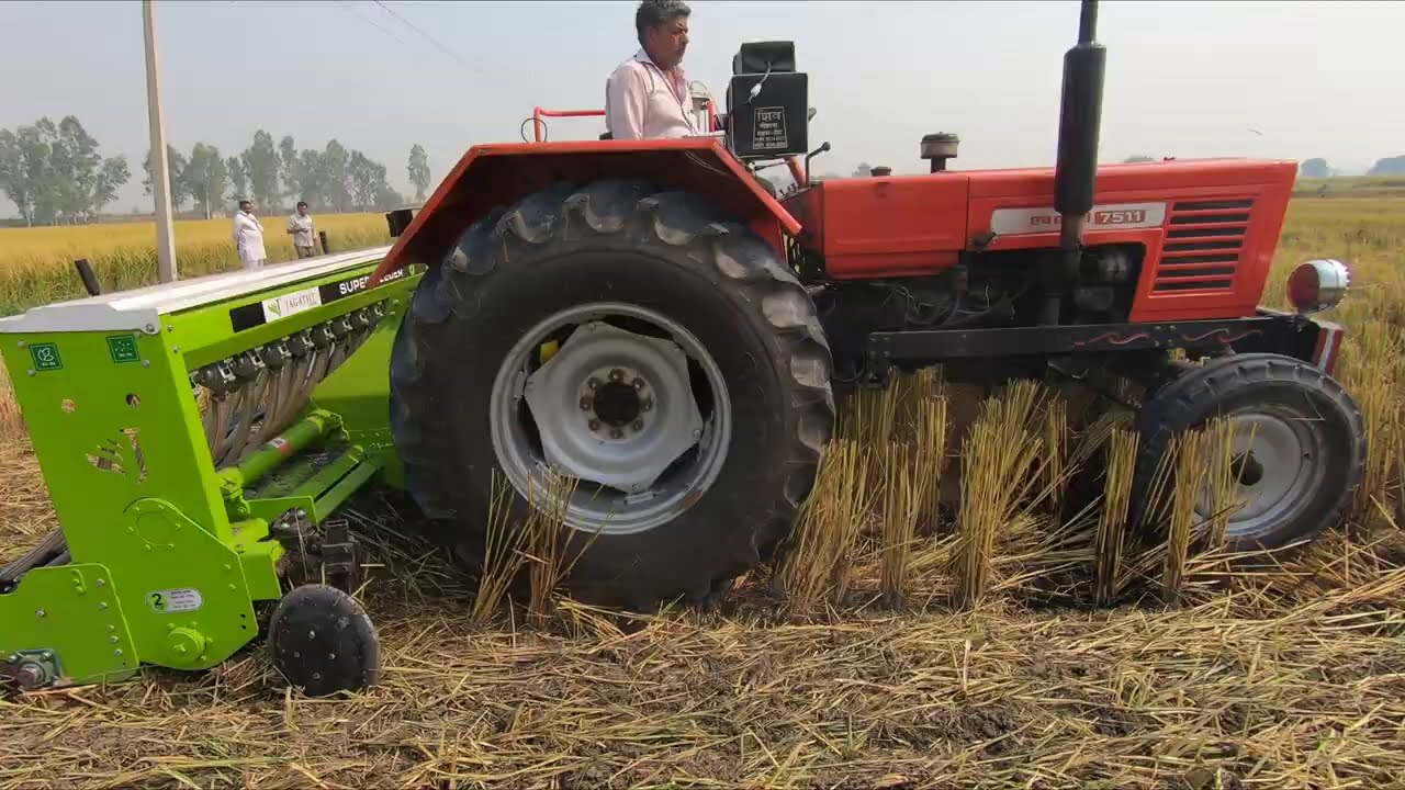 20 साल पुराना ट्रैक्टर भी Supper Seeder चलाता है और डीजल भी कम लेता है ...