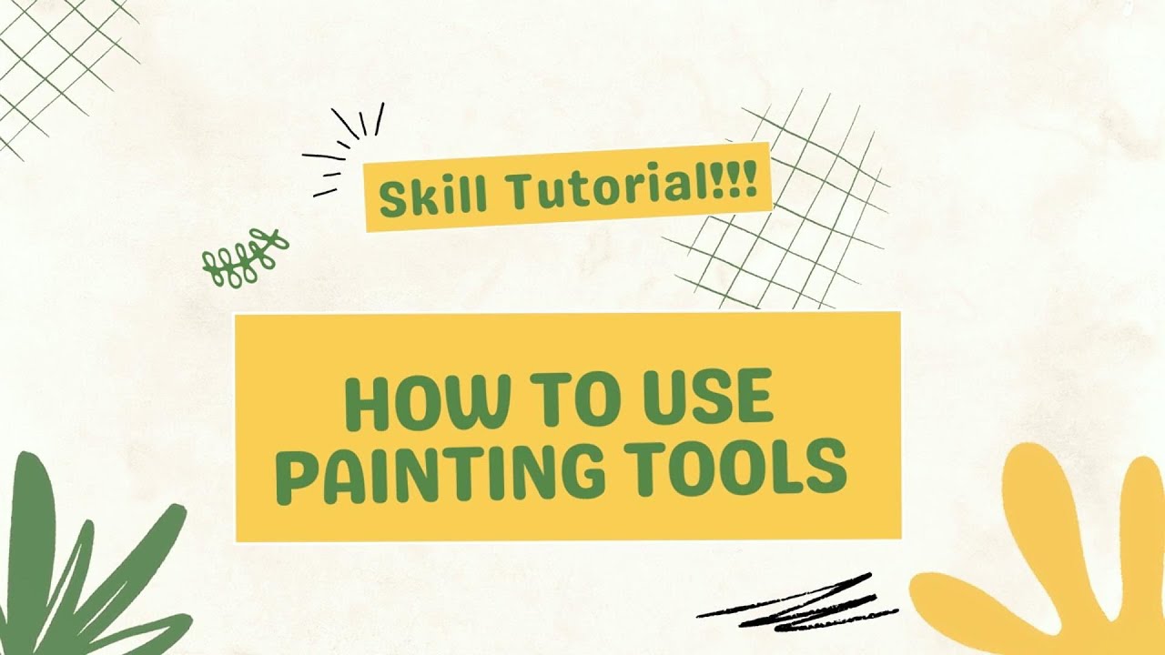 【Skill Tutorial - PICO DIY】How to use painting tools? - YouTube