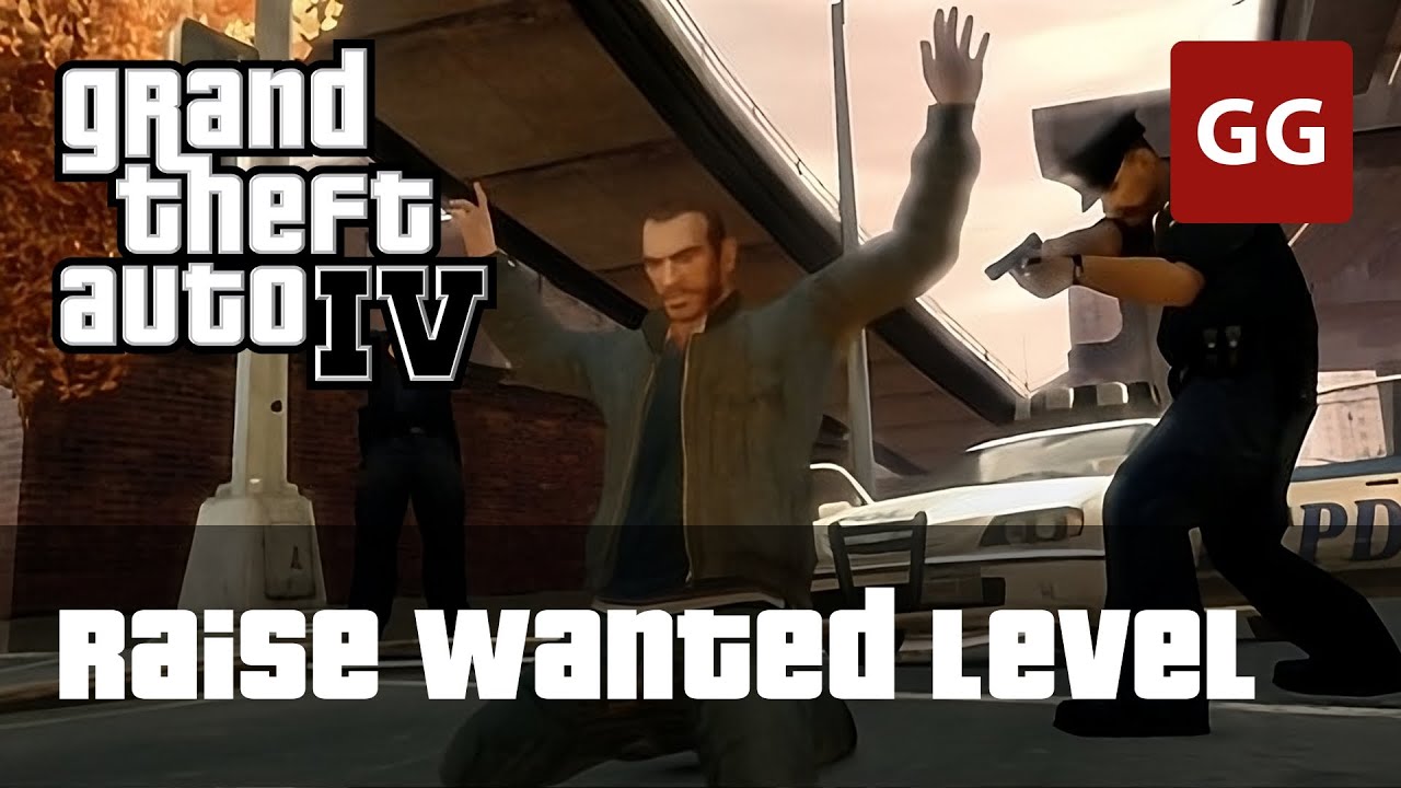 Raise Wanted Level Cheat Code — GTA 4 - YouTube