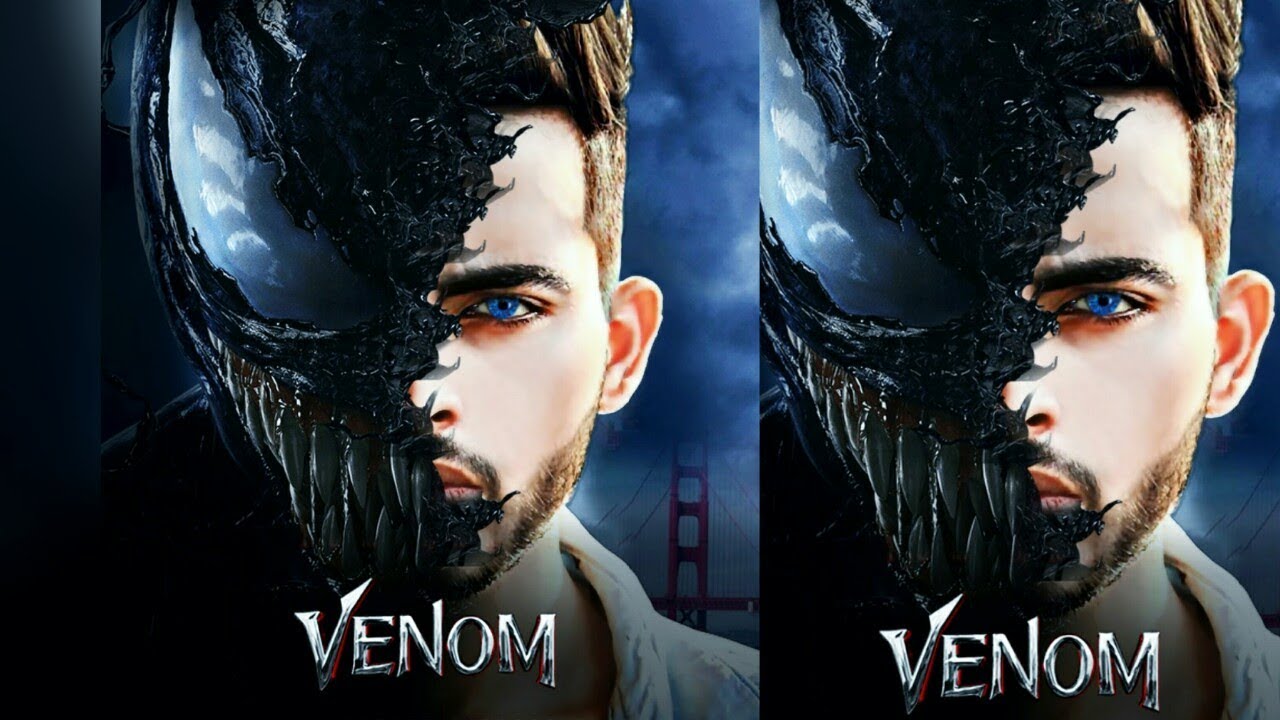 Picsart Venom Movie Poster Manipulation Photo Editing Tutorial 2018 ...