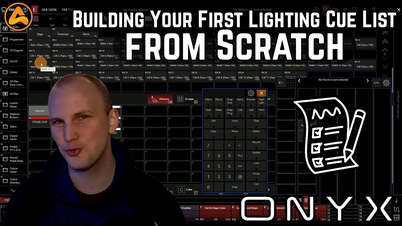Building Your First Lighting Cue List from Scratch - Where Do You Start ...