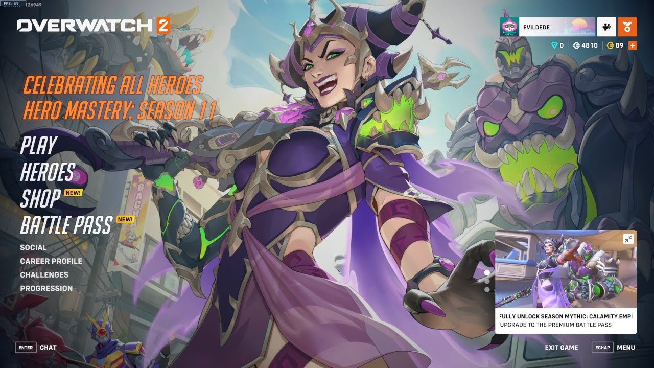 Overwatch 2 - Season 11: Super Mega Ultrawatch - Intro & Title Screen ...