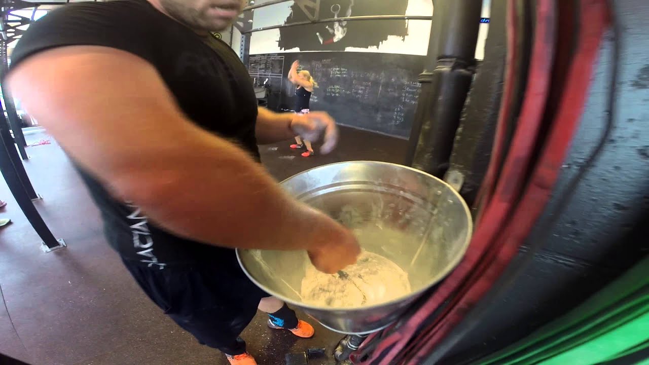 CrossFit Fana doing Ben Bergeron's Open Prep - YouTube