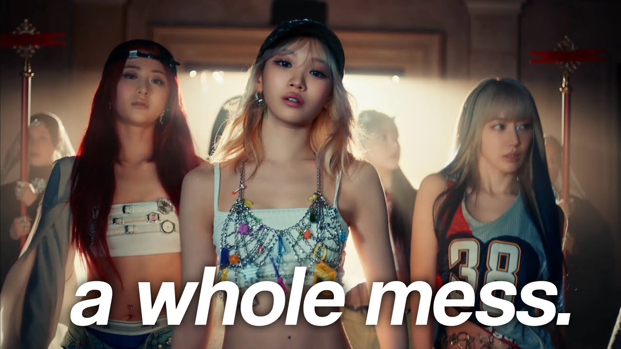 let’s talk about lesserafim filming in a church + the “smart” choreo ...