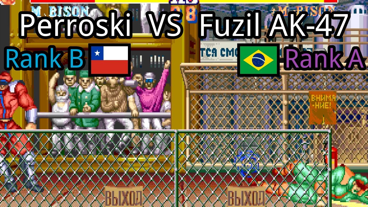 Street Fighter II' - Champion Edition: Perroski (CL, Rank B) vs Fuzil ...