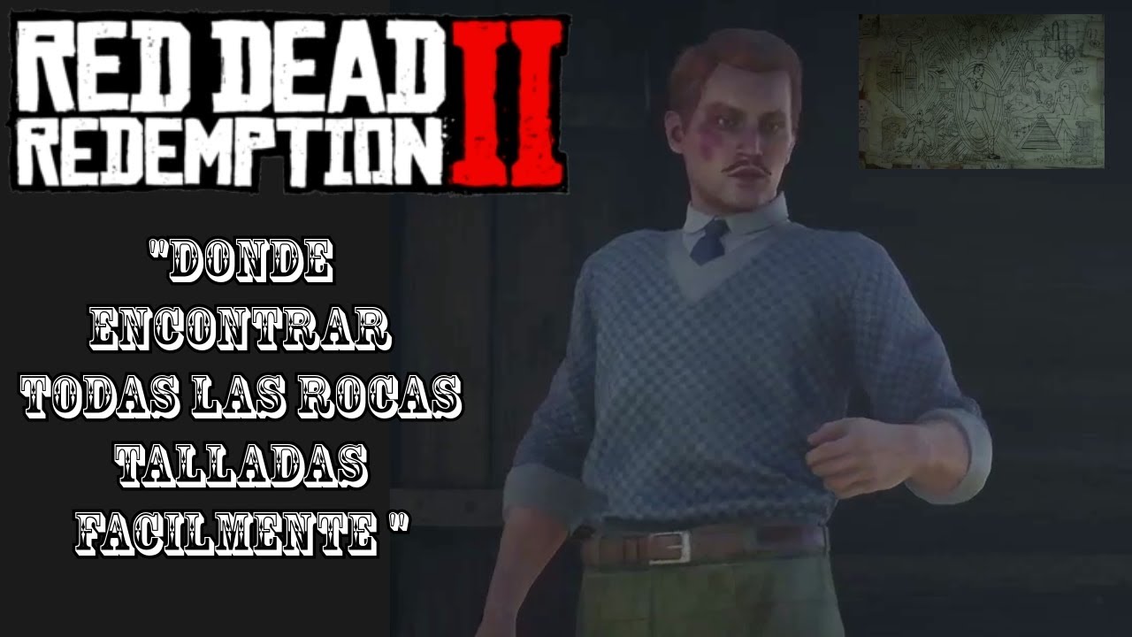 Red Dead Redemption 2 : Todas las Rocas Talladas! - YouTube