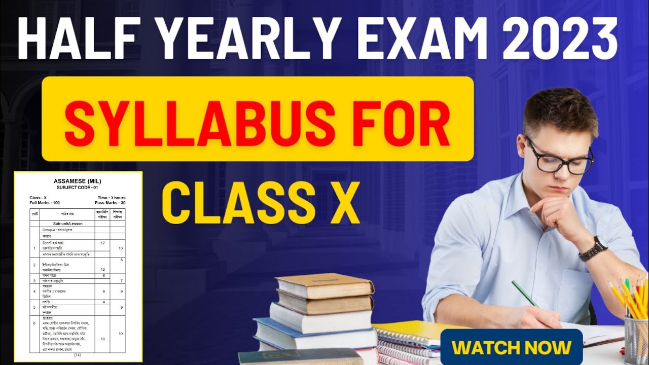 Class 10 Half yearly Syllabus 2023 - 2024 / New syllabus for class 10 ...