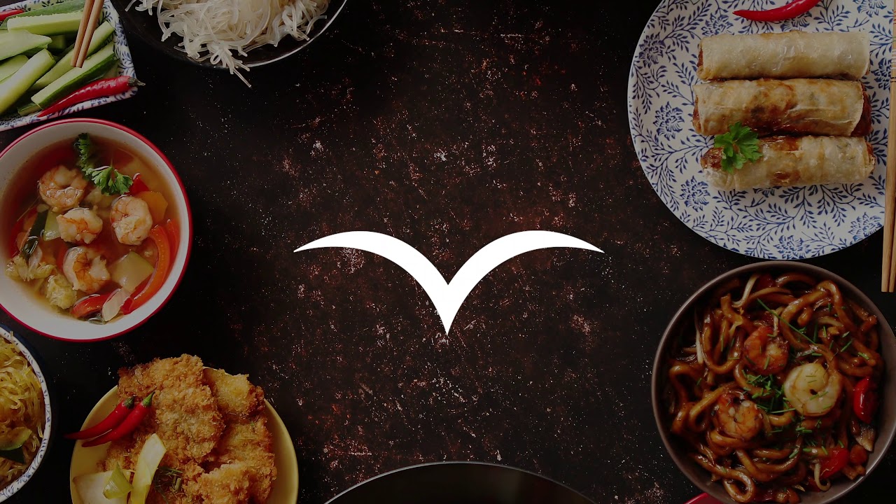 chinese food set asian style food concept 8X7B56U 1 - YouTube