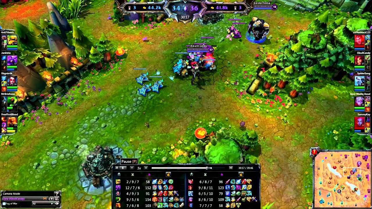 LoL: Zyra, Rise of the Thorns Meets Veigar (Epic) - YouTube