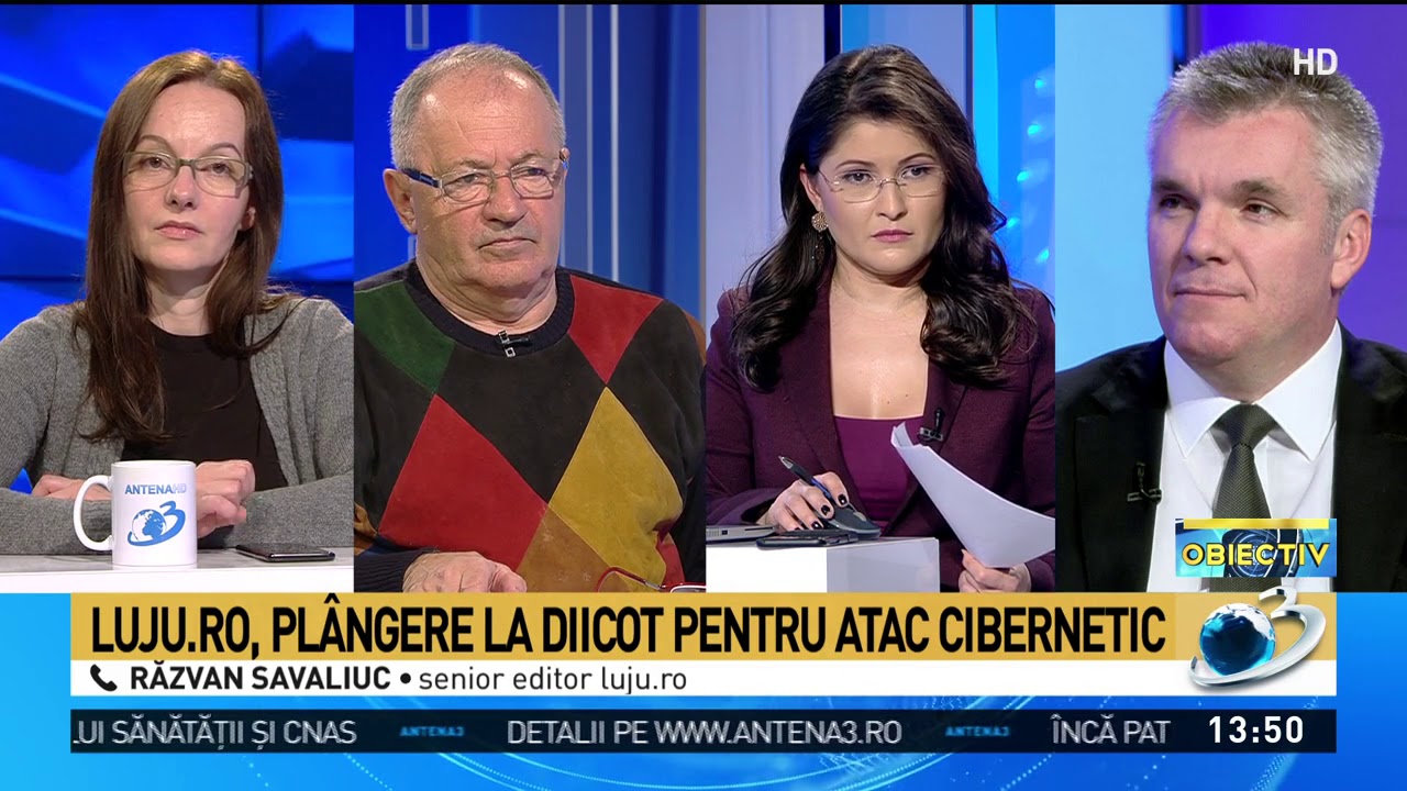 Răzvan Savaliuc. Plângere la DIICOT pentru atac cibernetic - YouTube