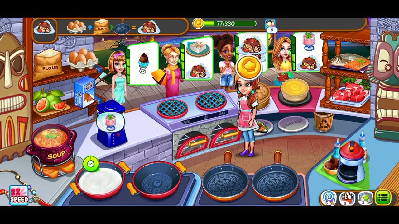 cooking express game levels - YouTube