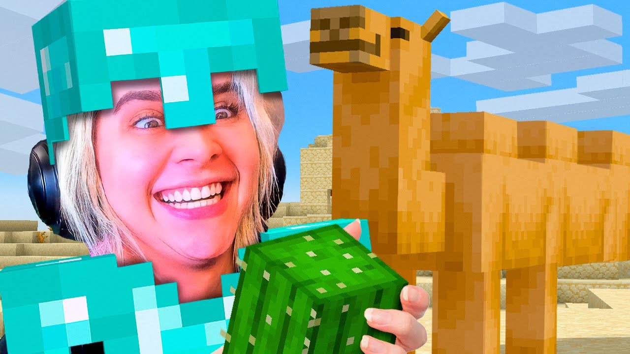 eu fiz tudo isso por um CAMELO! (MINECRAFT SURVIVAL EPISÓDIO 4) A SERIE ...
