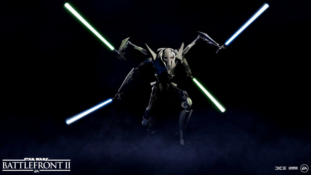 Star Wars Battlefront 2 Grievous Intro and Outro Music - YouTube