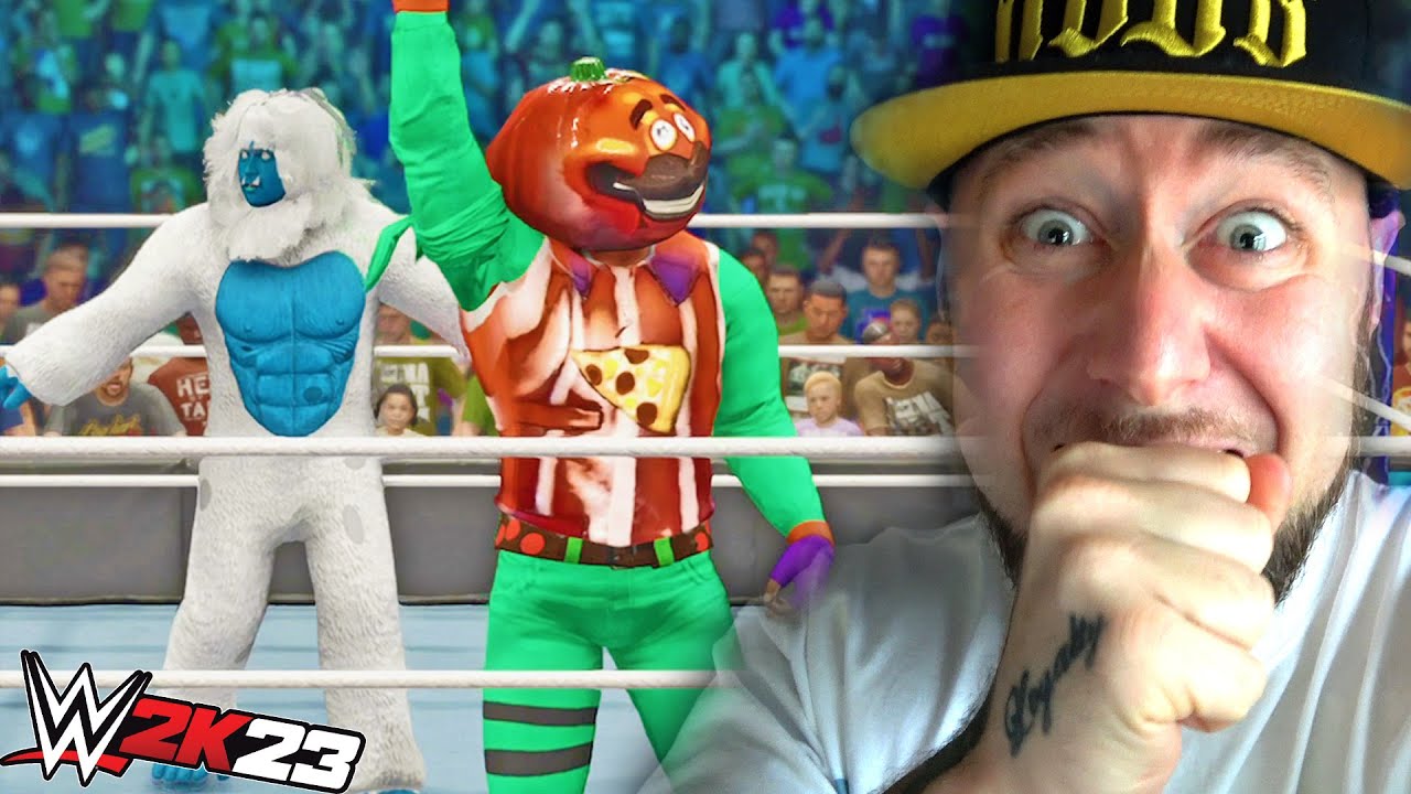 Its finally time for FORTNITE to join WWE 2K23 for an insane royal ...
