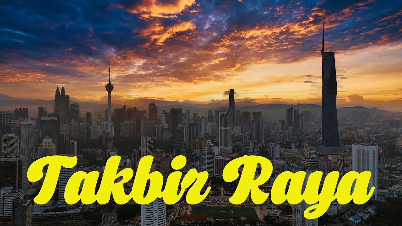 TAKBIR RAYA - WITH BEAUTIFUL UNIQUE MOSQUES! [2024] - YouTube