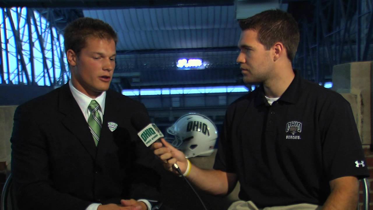 MAC Football Media Day: Tyler Tettleton - YouTube