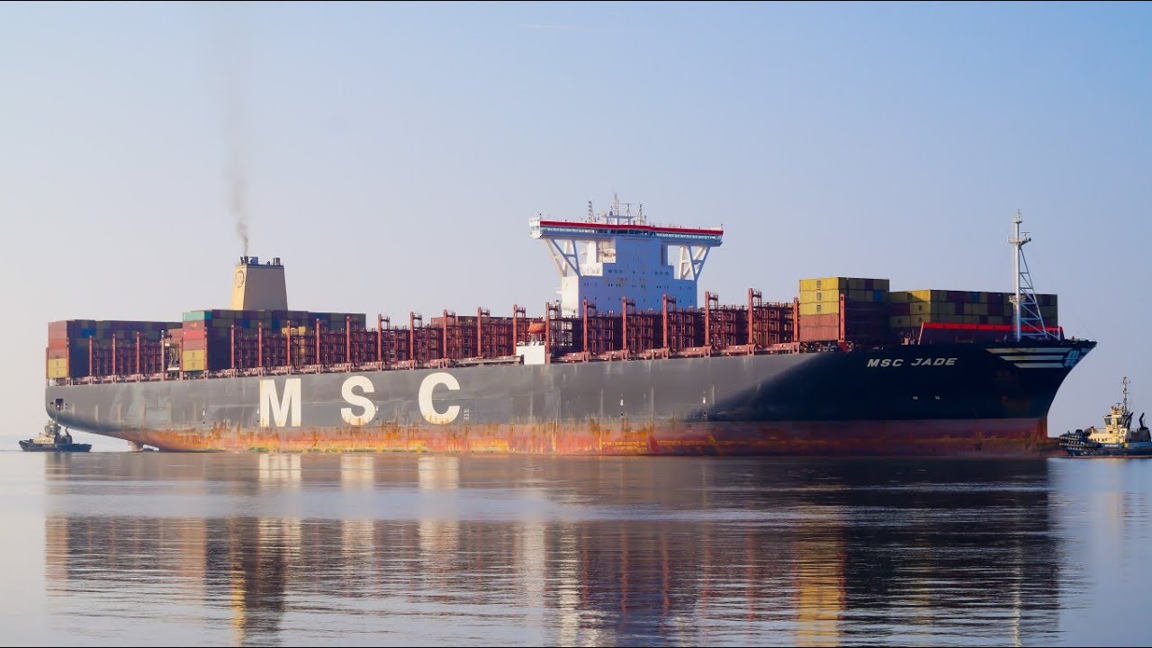MSC JADE - Containership - Shipspotting Port of Felixstowe 13/2/23 ...
