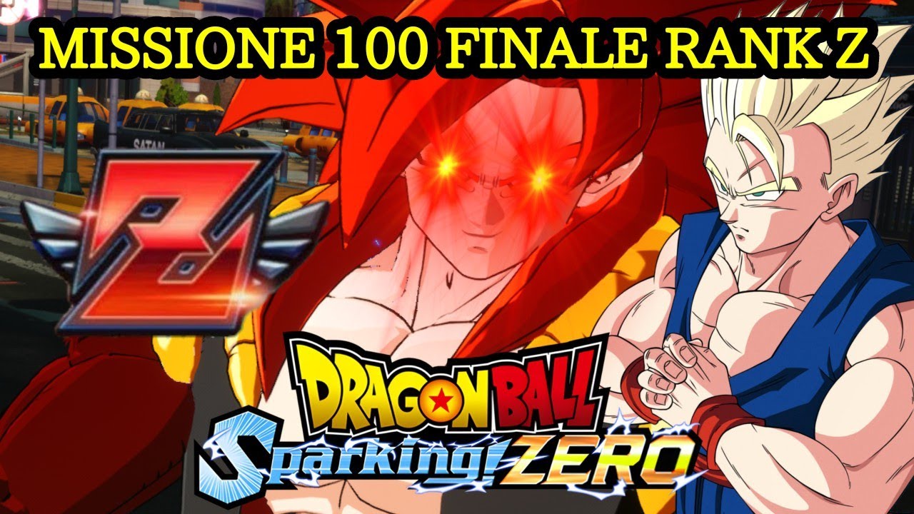 Missione Finale 100 Rank Z: Dragon Ball Sparking Zero - YouTube
