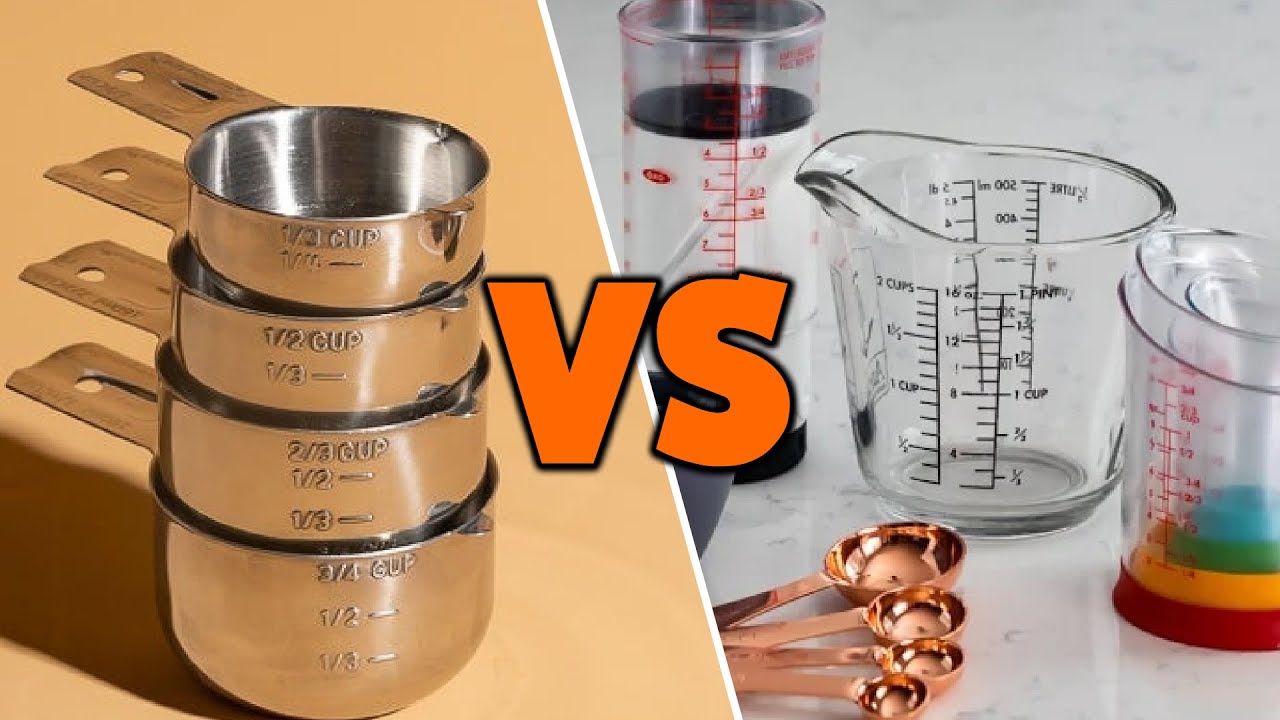 Difference Between Dry and Liquid Measuring Cups! - YouTube