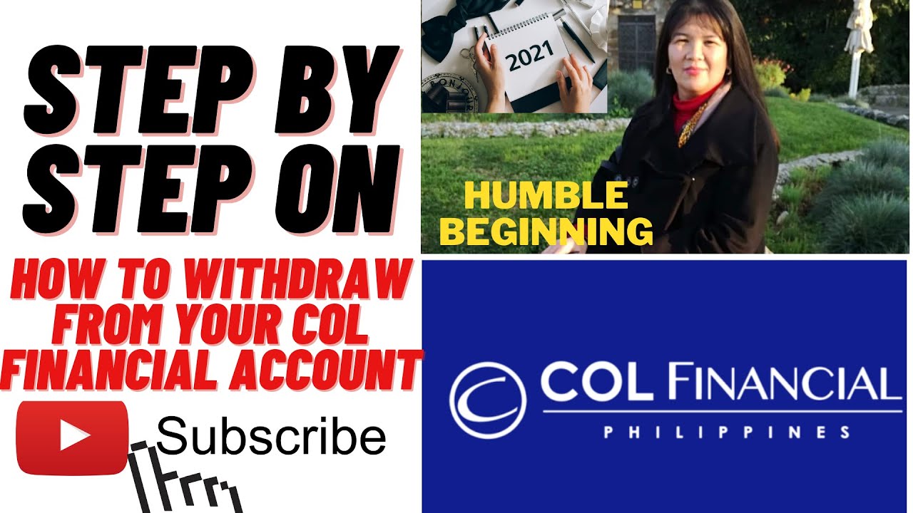 #ColFinancial STEP BY STEP ON HOW TO WITHDRAW CASH ON COL FINANCIAL ...