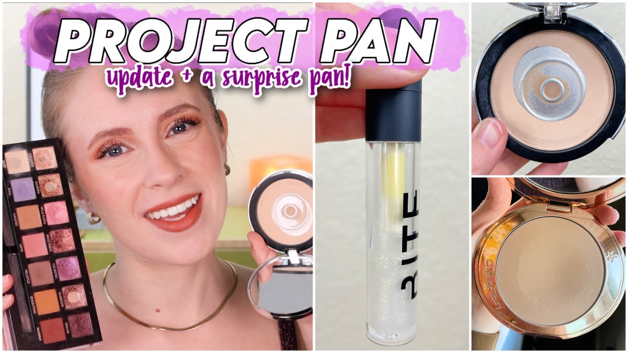 PROJECT PAN UPDATE 2022: Finishing up my makeup! - YouTube