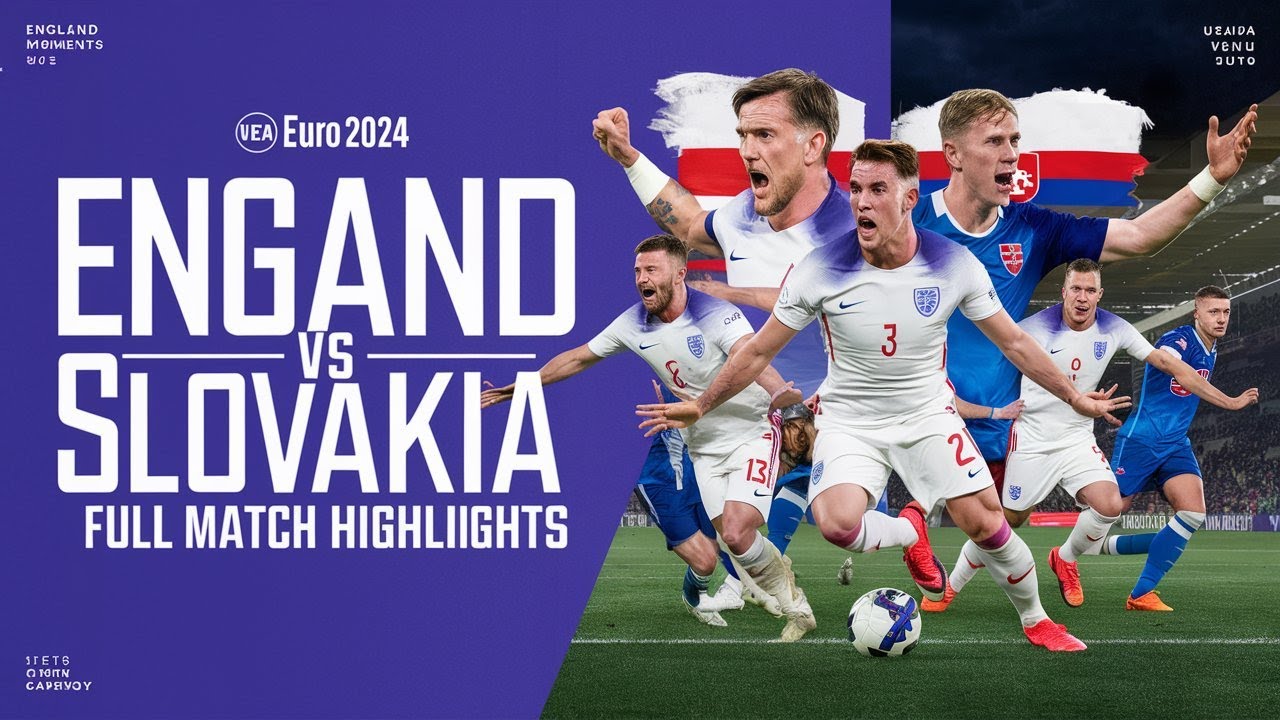 England vs Slovakia Full Match Highlights|UEFA EURO|30 JUNE 2024| # ...